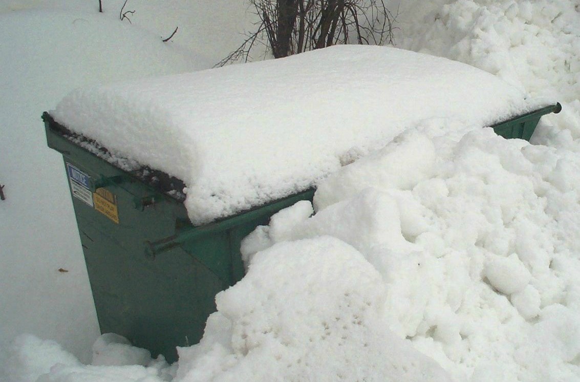 4 Tips for Using Your Dumpster in the Winter