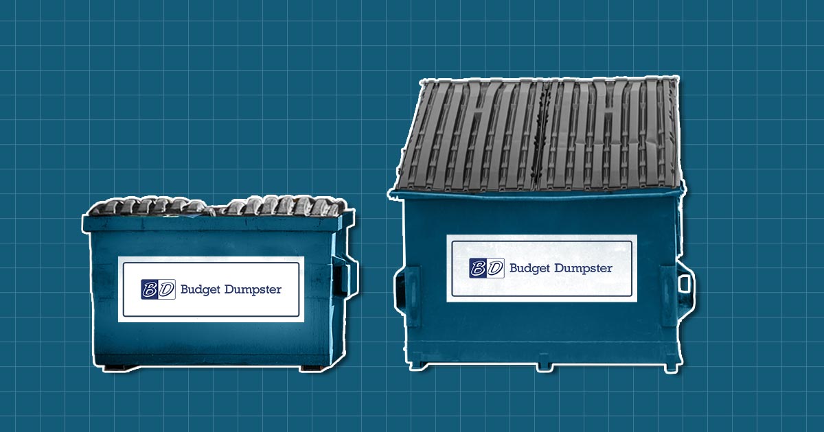 Commercial Dumpster Sizes | Budget Dumpster
