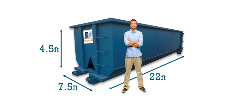 20 Yard Dumpster Dimensions & Capacity | Budget Dumpster