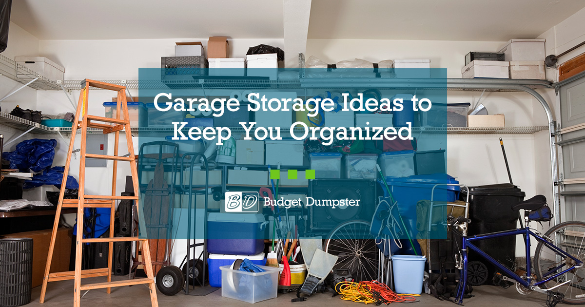 5 Easy DIY Garage Storage Ideas | Budget Dumpster