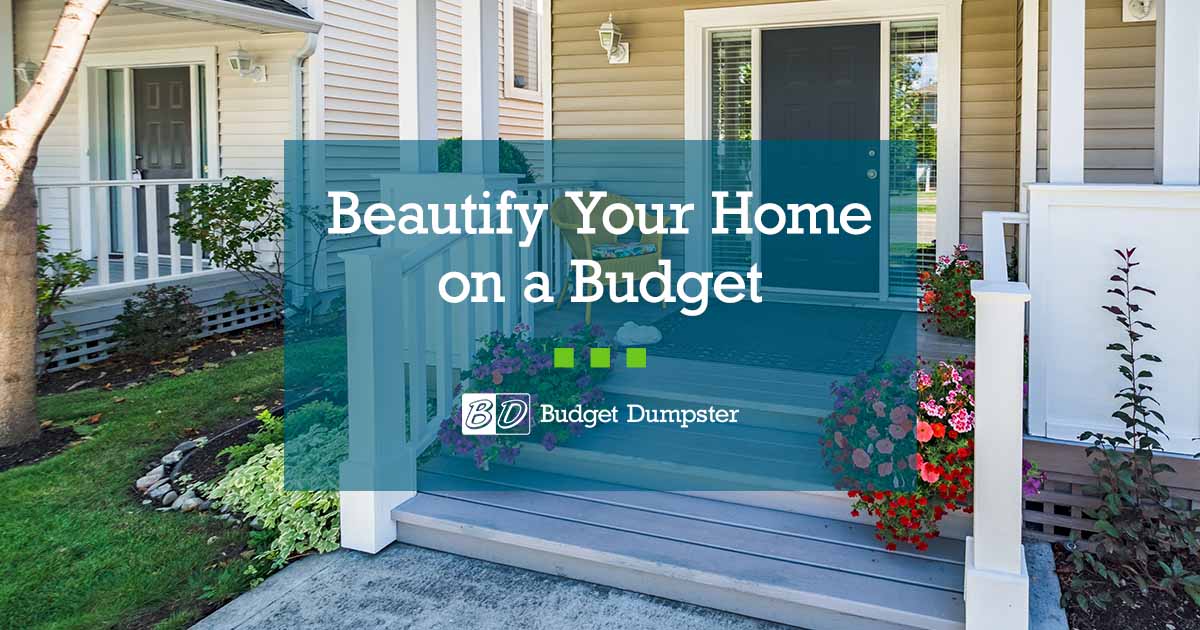16 Ways to Add Curb Appeal on a Budget | Budget Dumpster