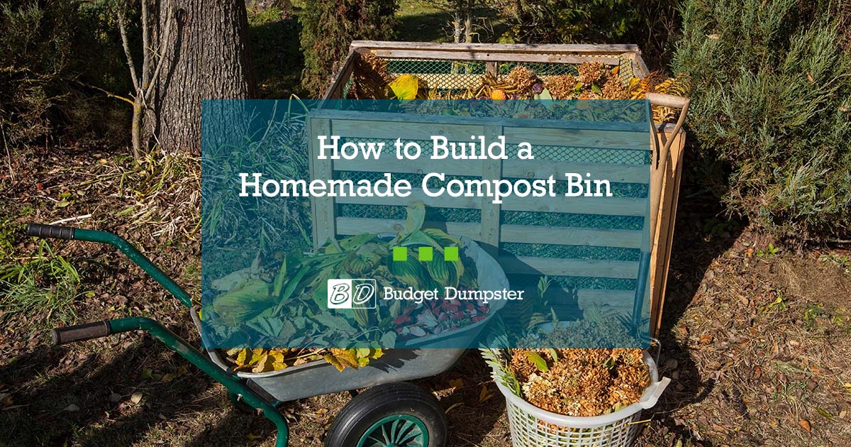 How to Build a Homemade Compost Bin | Budget Dumpster