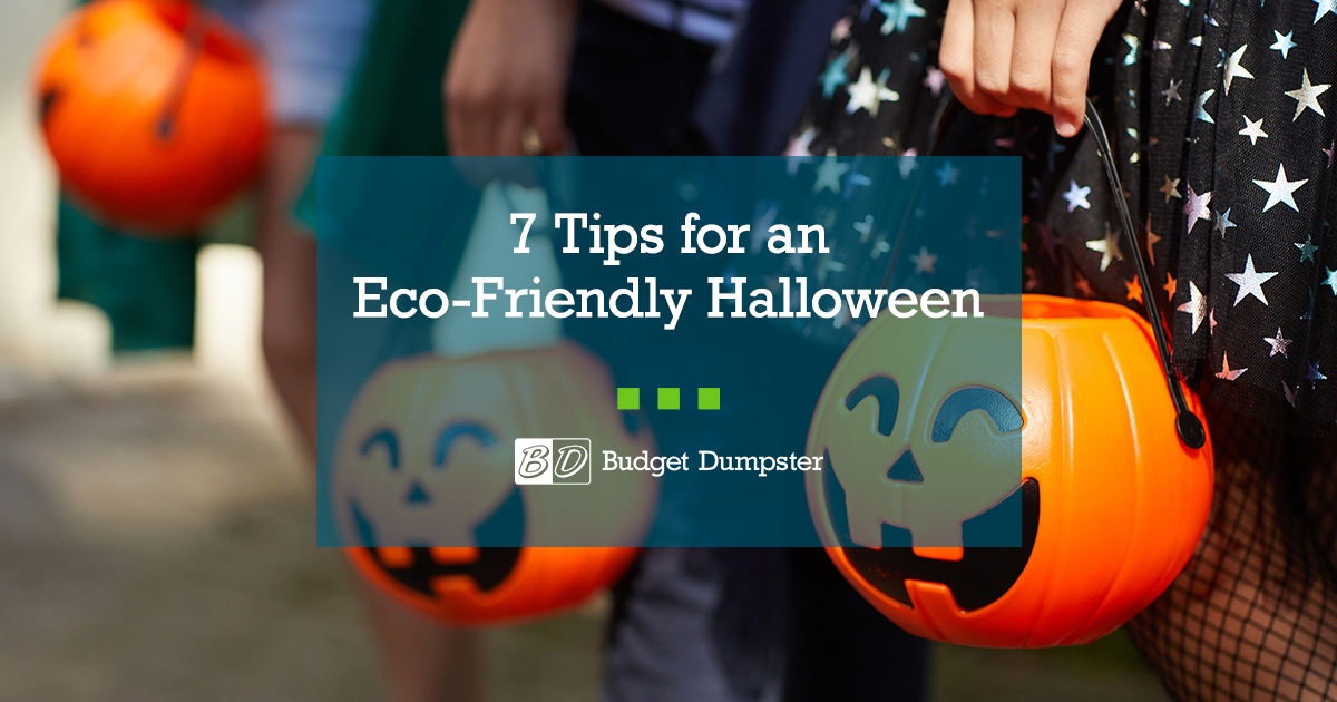 7 Easy Ways to Reduce Halloween Waste | Budget Dumpster