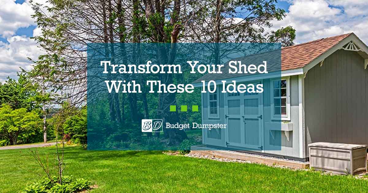 10 Shed Conversion Ideas You’ll Love | Budget Dumpster