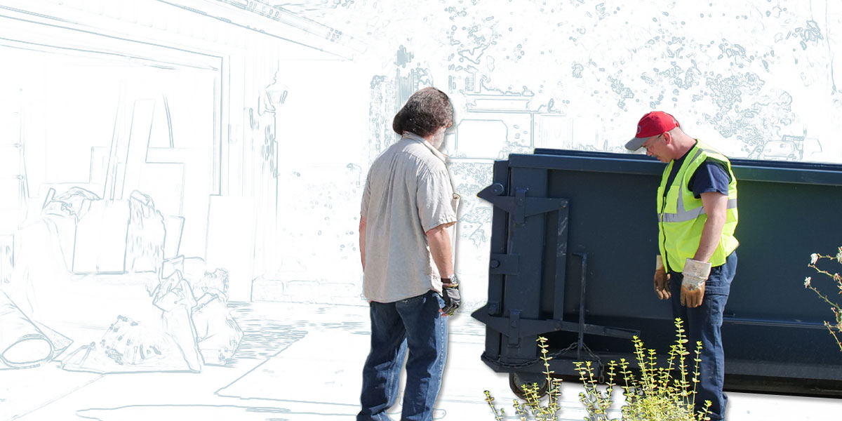 Open Dumpster
