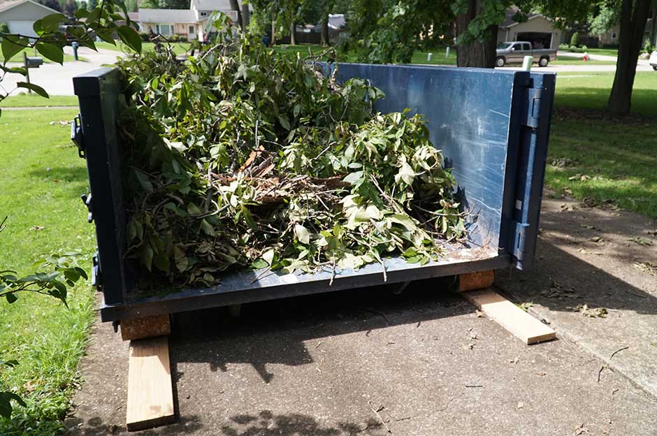 Landscaping Dumpster Rentals | Budget Dumpster